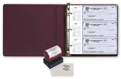 High Security End-Stub Deskbook Pack with CFP | Deluxe