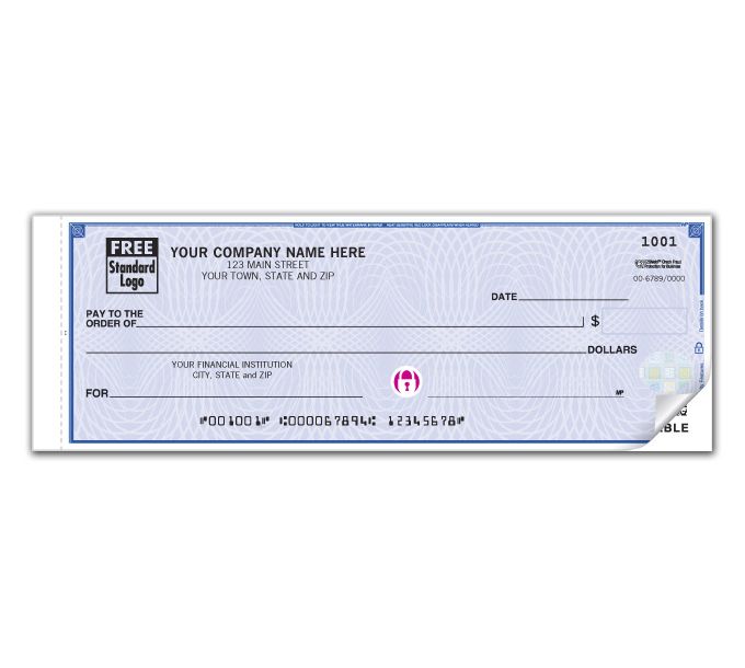 High Security Traveller, Business-Size Checks w/CFP | Deluxe.com