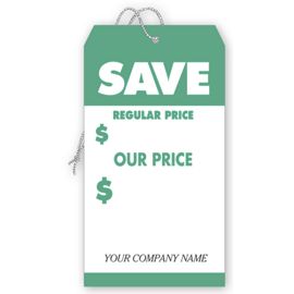Order Custom Retail Price Tags & Sale Tags for your Business