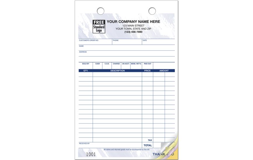 Multi-Purpose Register Forms For 5.5" x 8.5" Portable Registers