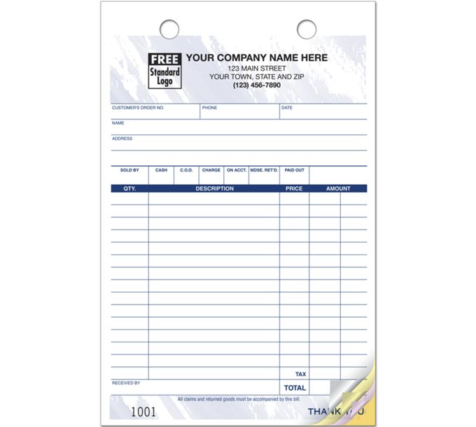 Large Color Register Forms - 5 1/2 x 8 1/2 | Deluxe.com