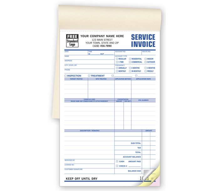 Pest Control Service Invoices - Booked | 6576 | Deluxe Pest Control Service Invoices - Booked | 6576 | Deluxe