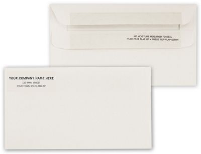 Business Envelopes - Custom Printed #6 3/4 Envelope Self-Seal - 730 by ...