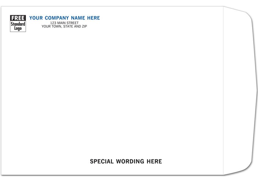 Business Envelopes - Custom Printed White Mailing Envelope - 793 by Deluxe