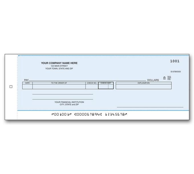 Order Cash Disbursement Center Check Carbons from Deluxe | Deluxe.com