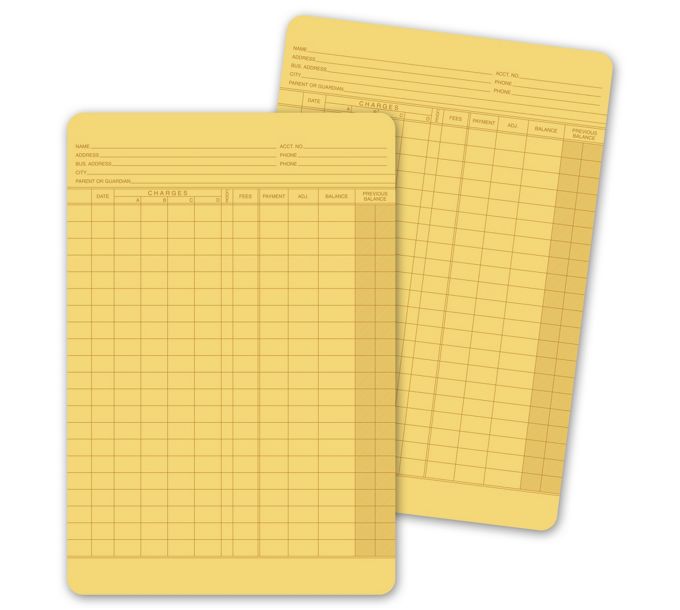 Business Forms - Pegboard Account Card - 809 by Deluxe | Deluxe.com