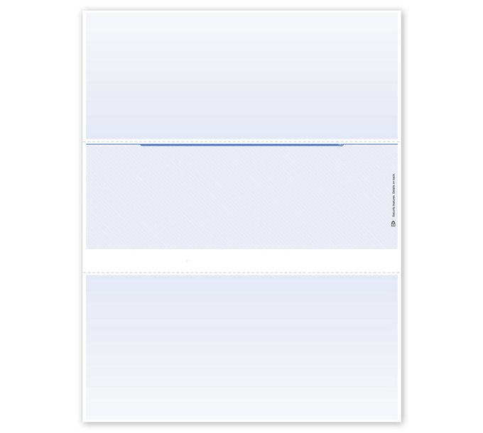 Blank Laser Middle Check - Imprinted | Deluxe.com