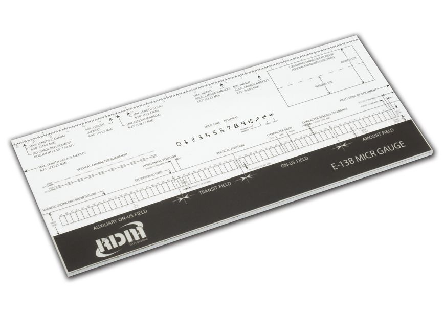 MICR Check Gauge - 85094