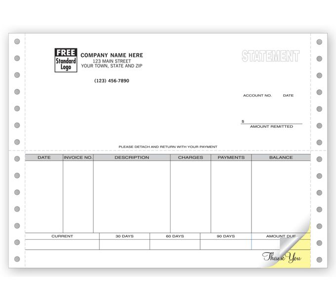 Business Statements - Classic Continuous Statements - 9066 by Deluxe ...