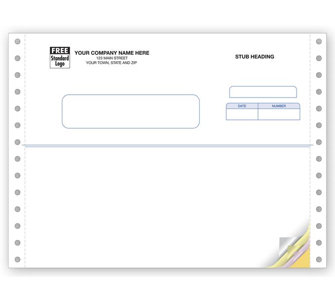 Business Forms - Classic Continuous Multi Purpose Forms - 91316 | DFS ...
