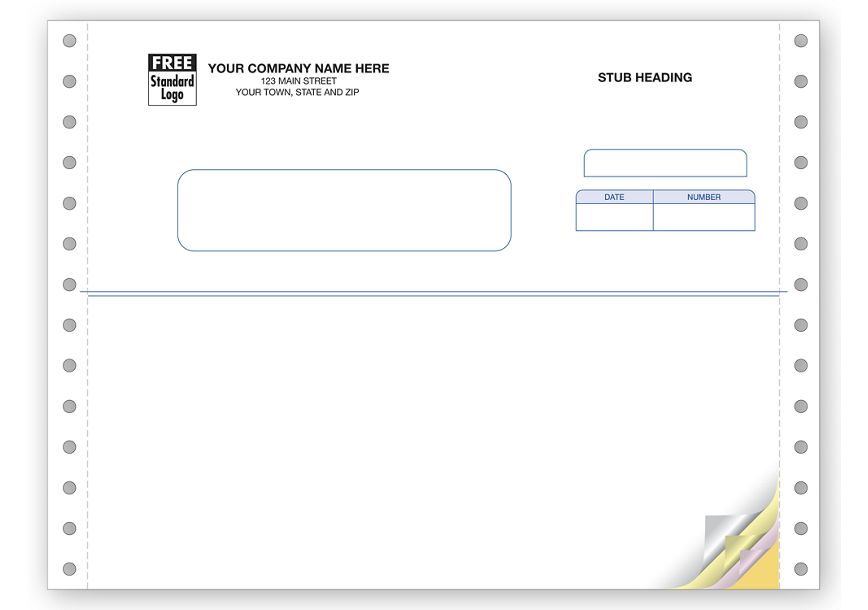 Classic Continuous Multi Purpose Forms - 91316