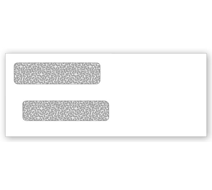 Business Envelopes - Double Window Envelope 8 5/8 x 3 5/8 - 91534 by ...