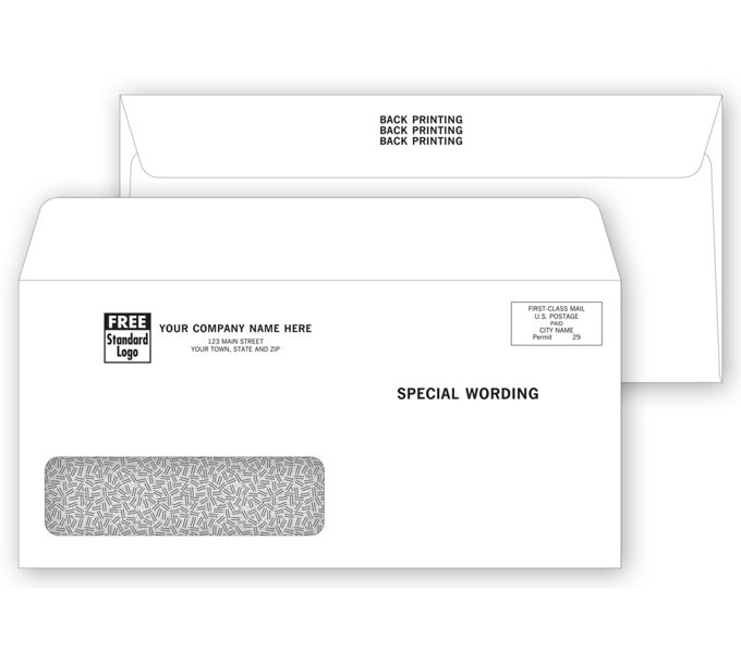 Business Envelopes - Single Window Confidential Envelope - 91556 by ...