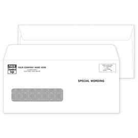 Single Window Custom Printed Business Envelopes