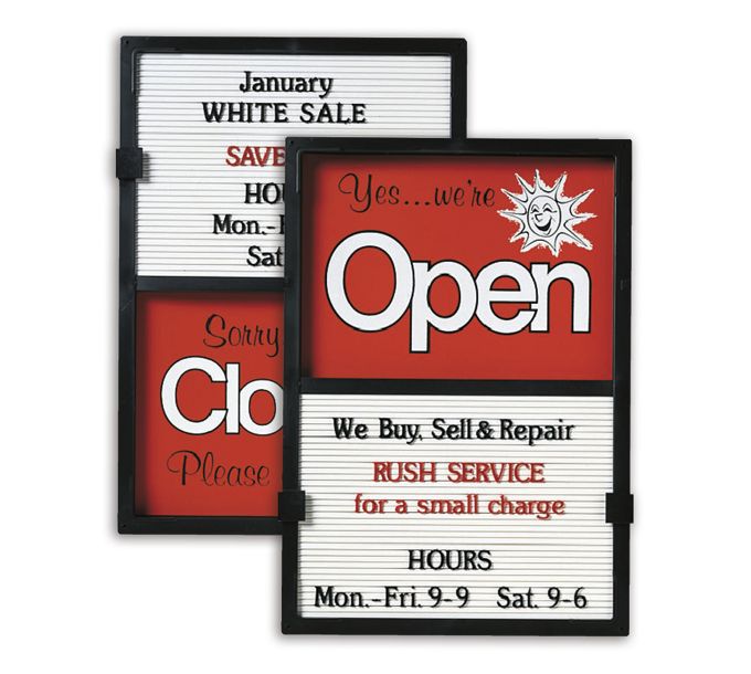 Open Close Sign Kit, 918 | Deluxe.com