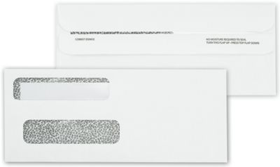 Confidential Envelope: Double Windowed Self-Seal - ShopDeluxe