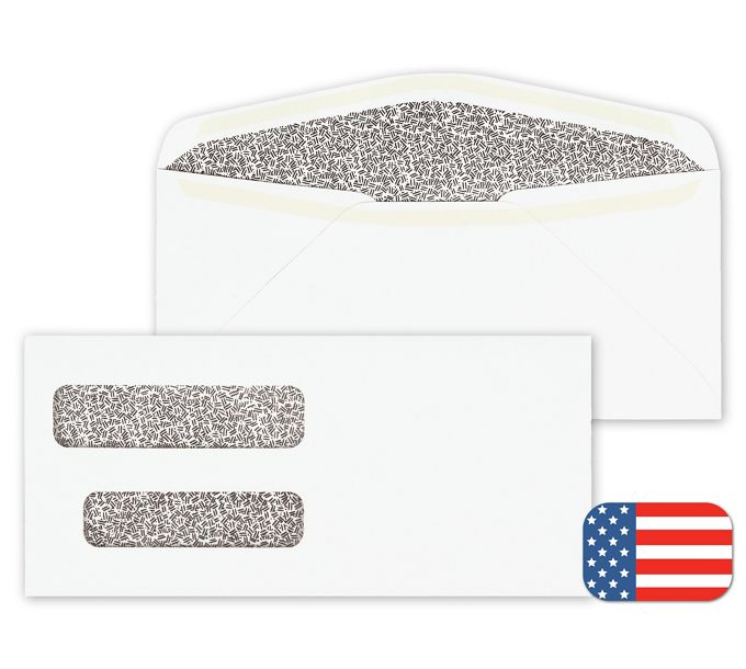 Double Window Confidential Envelope, Self-Seal | Deluxe.com