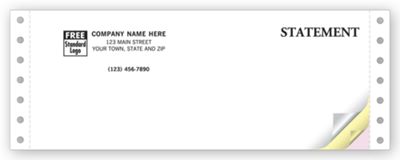 Continuous Multipurpose Forms With Logo Option - ShopDeluxe