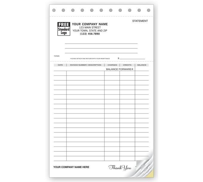 Business Statements - Classic Lined Statements with Ledger - 93 by ...