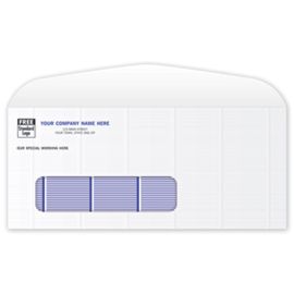 Custom Single Window Business Check Envelopes
