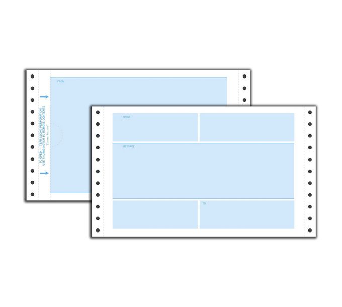 Continuous One-Way Self-Mailer | Deluxe.com