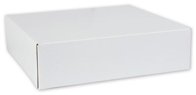 Deli Boxes: White Food Service Boxes, 9 x 9 x 2 1/2" | Bags & Bows