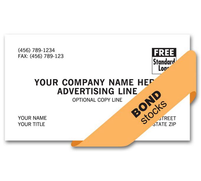Value Business Cards, 1 or 2 ink colors, bond stock | Deluxe.com