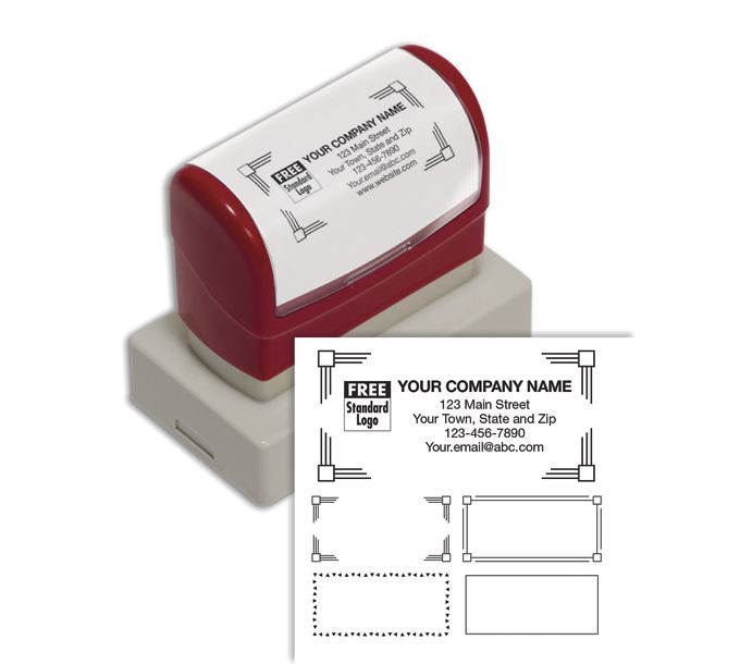 Large Name and Return Address Stamps: Custom & Personalized | Deluxe.com