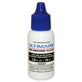 Stamp Ink Refill Fluid | Black, Blue, & Red Ink For Stamp Pads