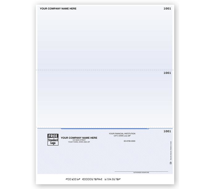 Business Checks - Laser Bottom Accounts Payable Check - DLB211 by ...