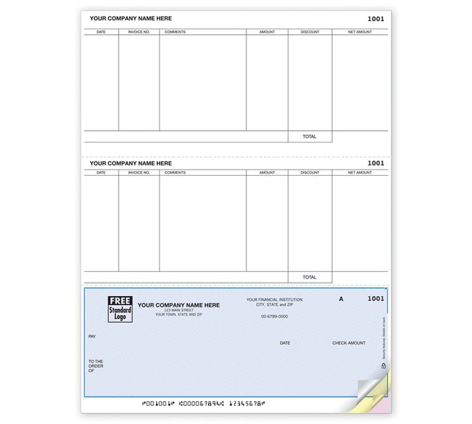 Business Checks - Laser Bottom Accounts Payable Check - DLB260 by ...