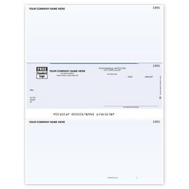 Order 8 1/2 X 11" Laser Business Checks - Free Shipping | Deluxe.com