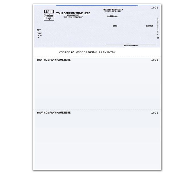 Business Checks - Laser Top Multi-Purpose Check - DLT107 by Deluxe ...
