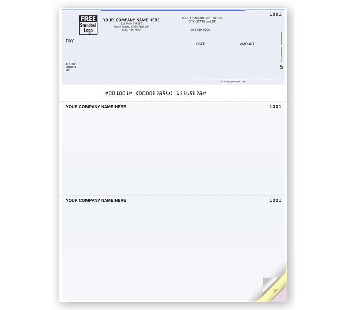 Business Checks - Laser Top Multi-Purpose Check - DLT113 by Deluxe ...