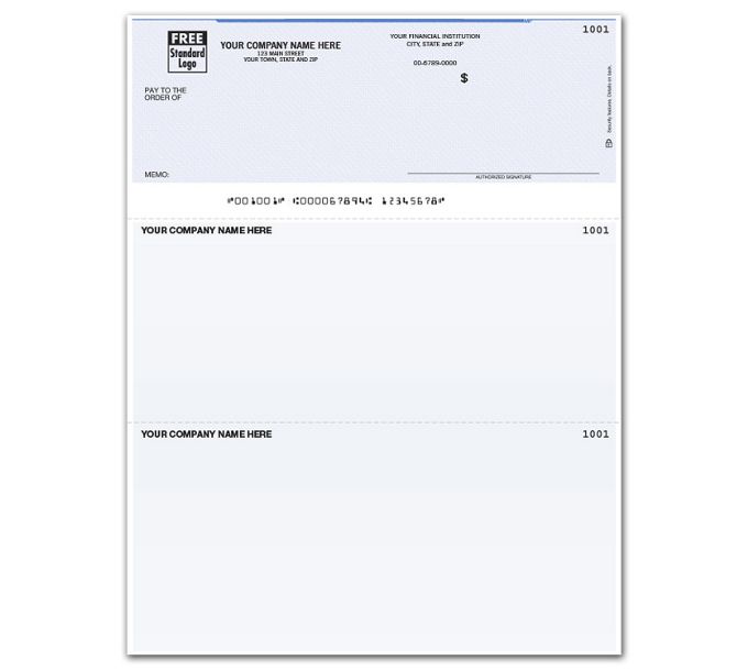 Business Checks - Laser Top Multi-Purpose Check - DLT119 by Deluxe ...