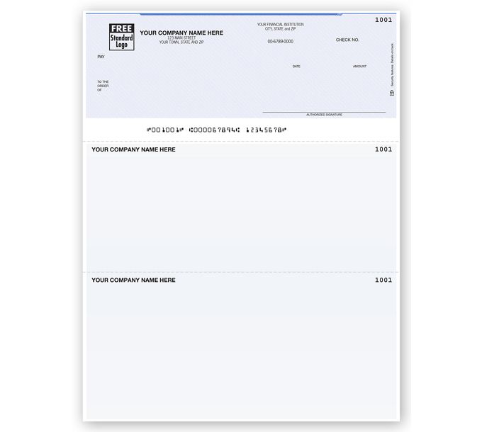 Business Checks - Laser Top Multi-Purpose Check - DLT152 by Deluxe