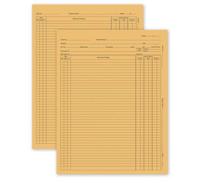 General Patient Exam Records, Letter Style | H3551 | Deluxe | Deluxe.com