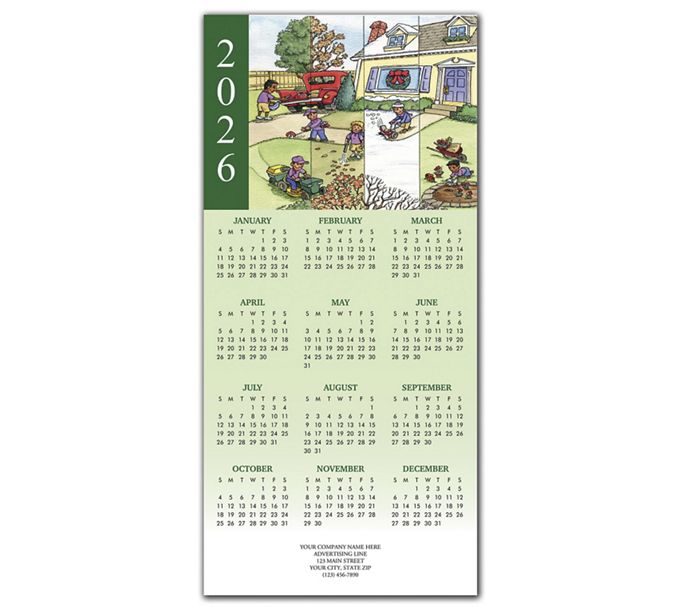 All Year-Round Landscaping Calendar Cards - Deluxe | Deluxe.com