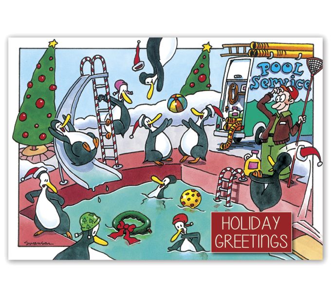 Pool Party Holiday Cards | Deluxe | Deluxe.com