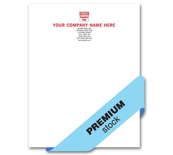 Premier Letterhead, 1 or 2 ink colors, Crane stocks | Deluxe.com