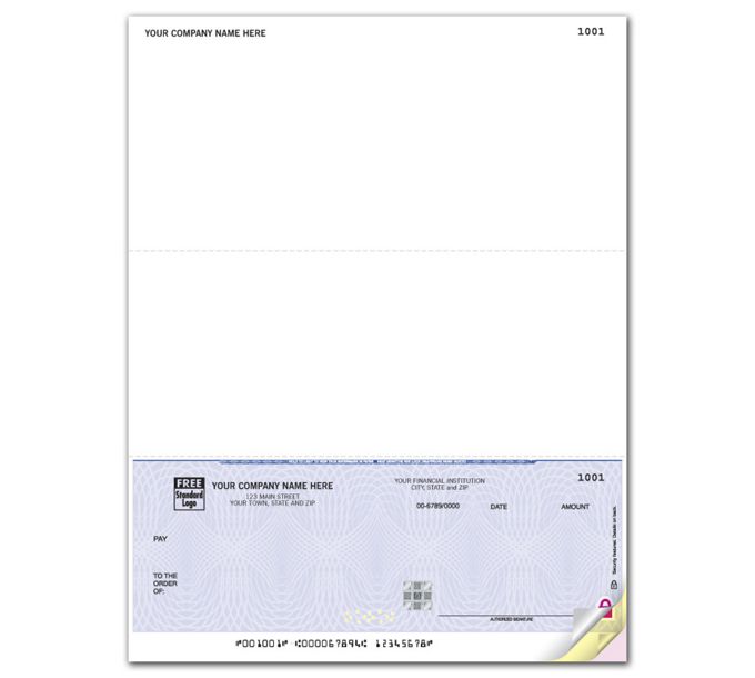 High Security Laser Bottom Check - SSLB135 \ Deluxe | Deluxe.com