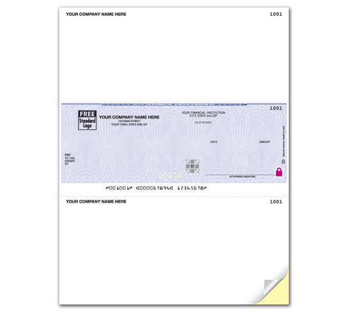 High Security Mid Laser Checks - Work w/ Businessworks & More - SSLM102