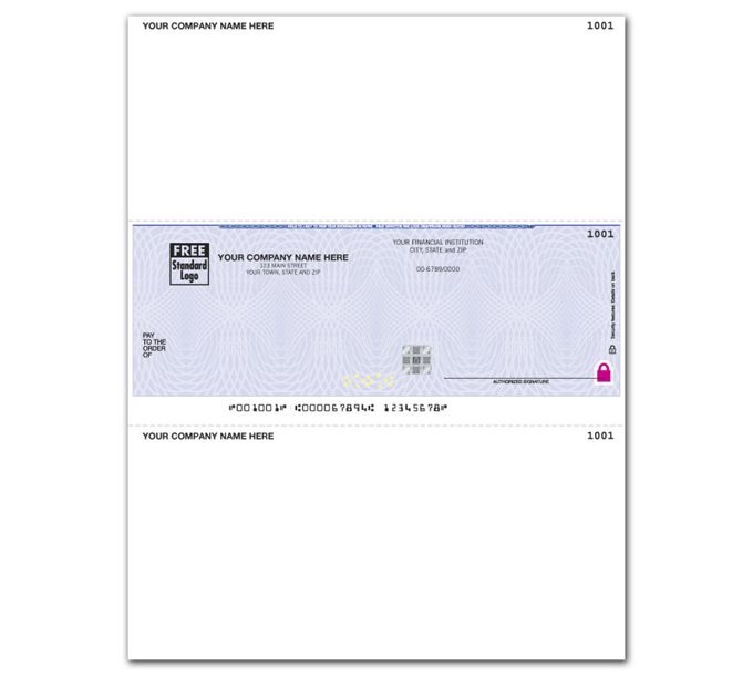 Deluxe High Security Laser Mid Check - SSLM175 \ Deluxe | Deluxe.com