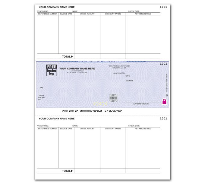 Deluxe High Security Laser Mid Check - SSLM287 \ Deluxe | Deluxe.com