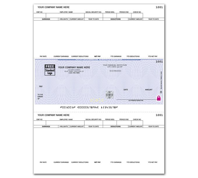 Deluxe High Security Laser Mid Check - SSLM304 \ Deluxe | Deluxe.com