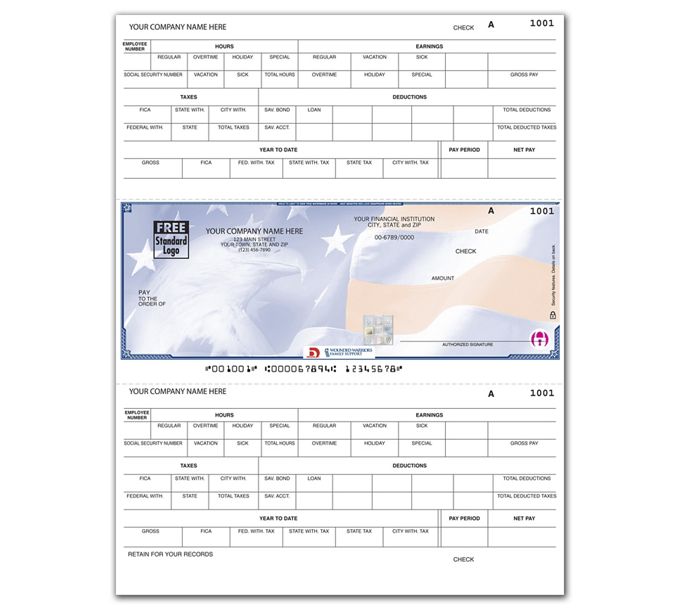 Deluxe High Security Laser Mid Check - SSLM345 \ Deluxe | Deluxe.com