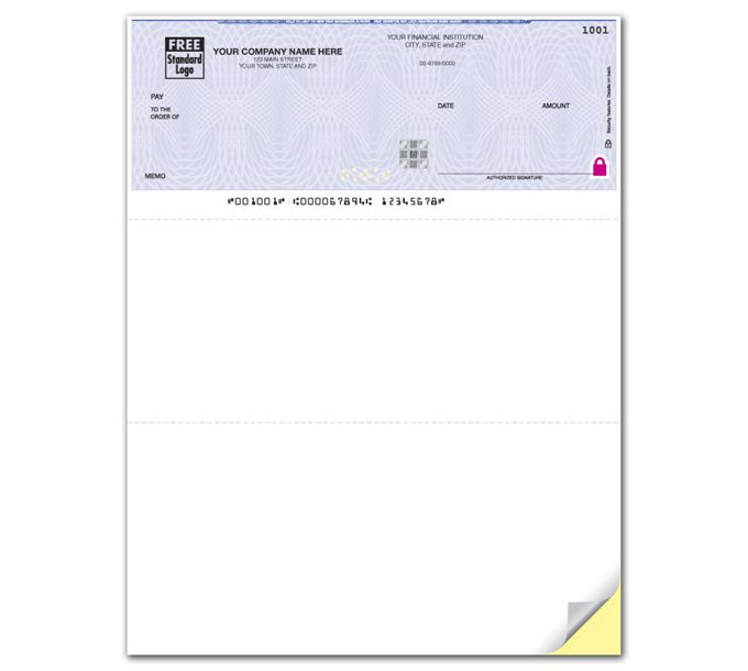 High Security Laser Top Check - SSLT116 \ Deluxe | Deluxe.com