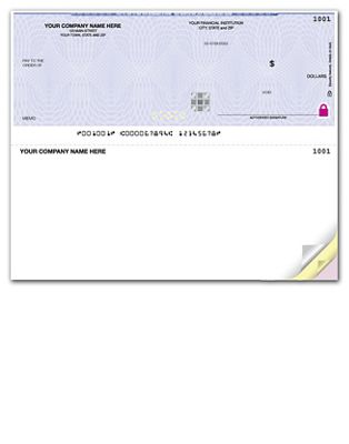 Deluxe High Security Laser Top Check - SSLT132 | Deluxe