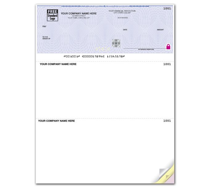 High Security Laser Top Multi-Purpose Check - SSLT149 \ Deluxe | Deluxe.com