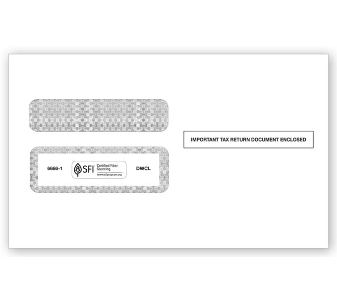 W-2 Double-Window Envelope | Deluxe.com